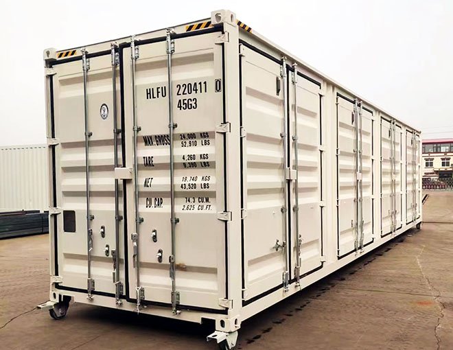 double side door container|20 ft side door container|