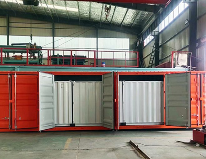 40 HC Side Opening Shipping Container Install an 8-foot box inside the ...