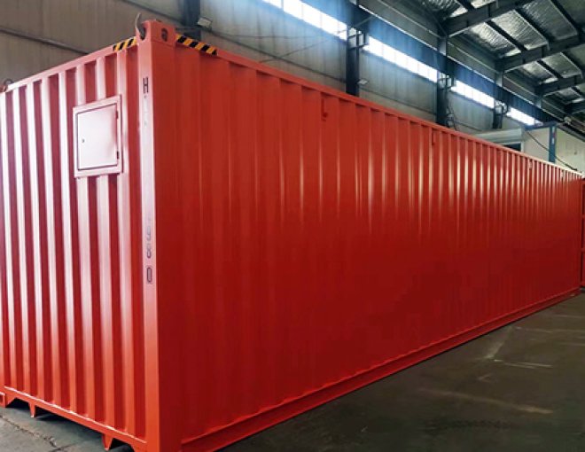 40 HC Side Opening Shipping Container Install an 8-foot box inside the ...
